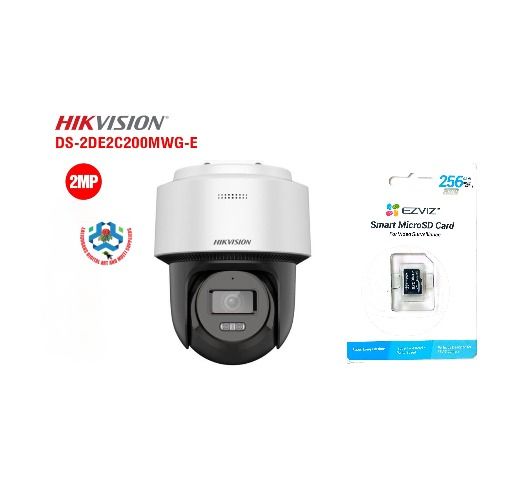 Hikvision 2 MP Outdoor Smart Hybrid-light PT Network Camera With SD ...