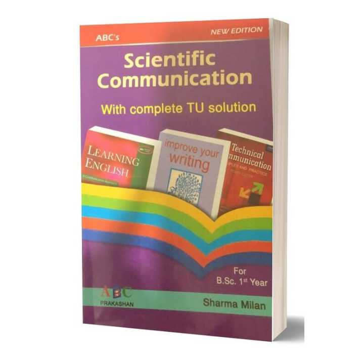Scientific Communication Bsc 1st Year Hpdc-10208 | Daraz.com.np