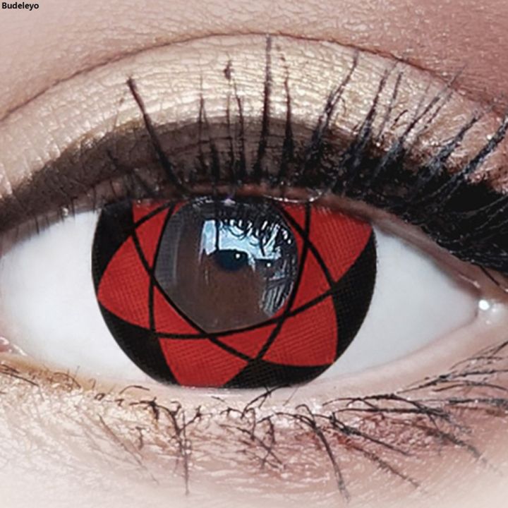 BudeleyoSix-star contact lenses, COS interpatterned anime, beauty ...