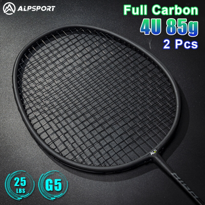 ALPSPORT RR Badminton Racket 4U G5 100% Original Design Full Carbon ...