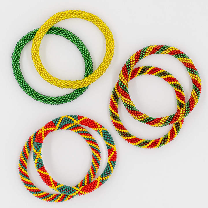 Teej Special Sarawan Chura (Rato Hariyo Pahelo Set of 6) – Handmade ...