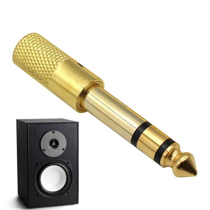 Headphone Audio Adapter Amplifier Jacks 6.5mm Male To 3.5mm Female ...