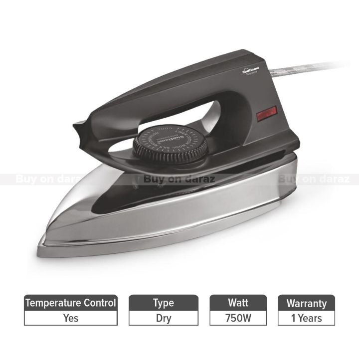 Sunflame Supreme Heavy Weight 750W Iron | Daraz.com.np