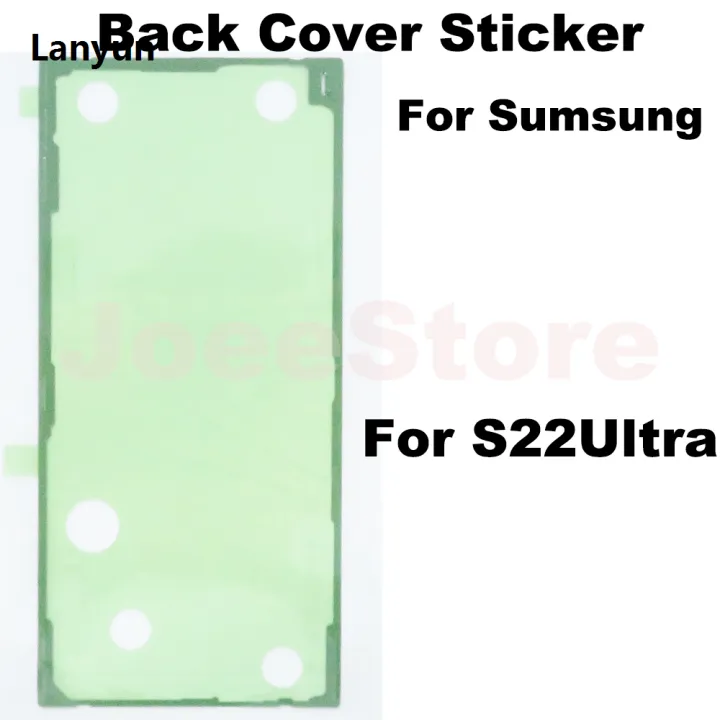 Lanyun 10pcs Back Battery Cover Door Sticker Adhesive For Samsung ...