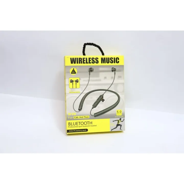 BT-S18 5.0 Wireless Bluetooth Neckband Headset | Daraz.com.np