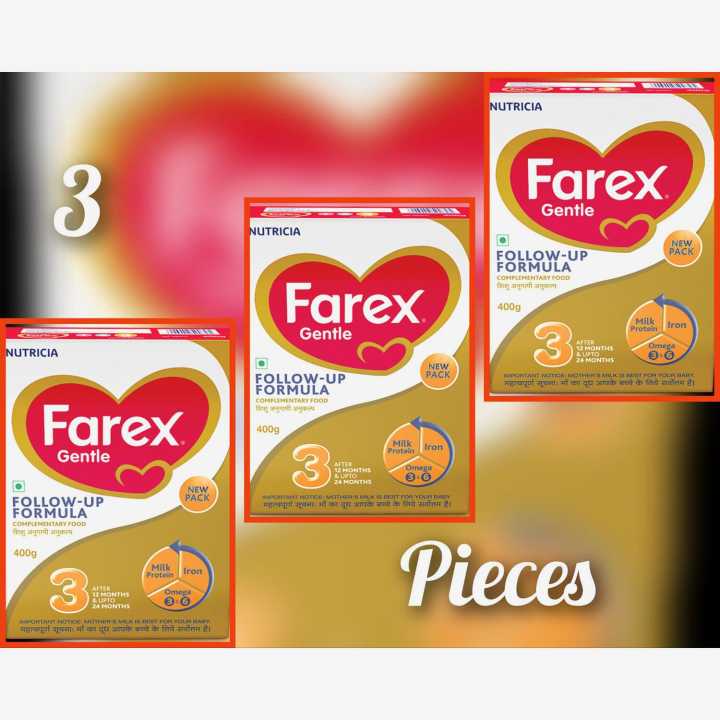 Farex Stage 3 Infant Formula-400 gm(3 pieces) | Daraz.com.np