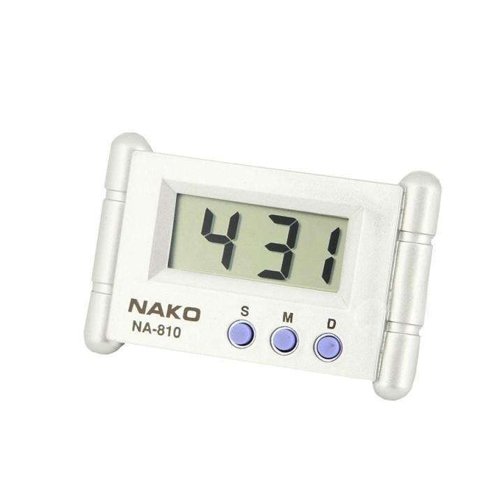 Nako Na-810 Mini Digital Clock- White | Daraz.com.np