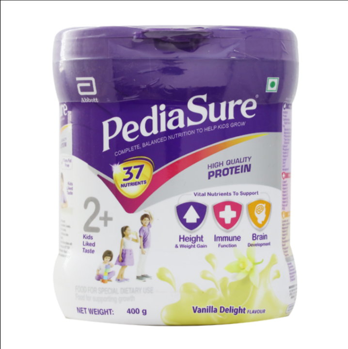 Pediasure Health And Nutrition Drink Powder 400g Jar, Premium Vanilla ...