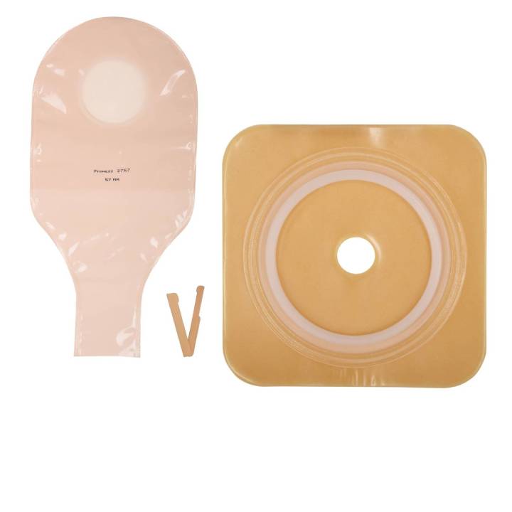 Colostomy Bag With Base 57mm || Prowess STOMA-FIT Colostomy Drain Bag ...