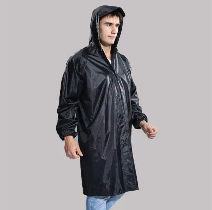 Sport Black Single Raincoat for Men | Daraz.com.np