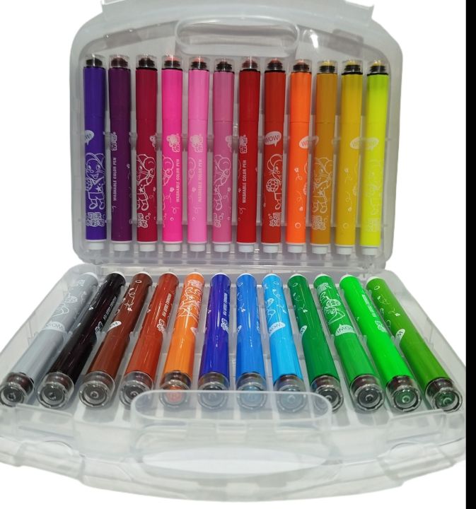 Sign Pen Colour 24 Colors ZS-230 | Daraz.com.np