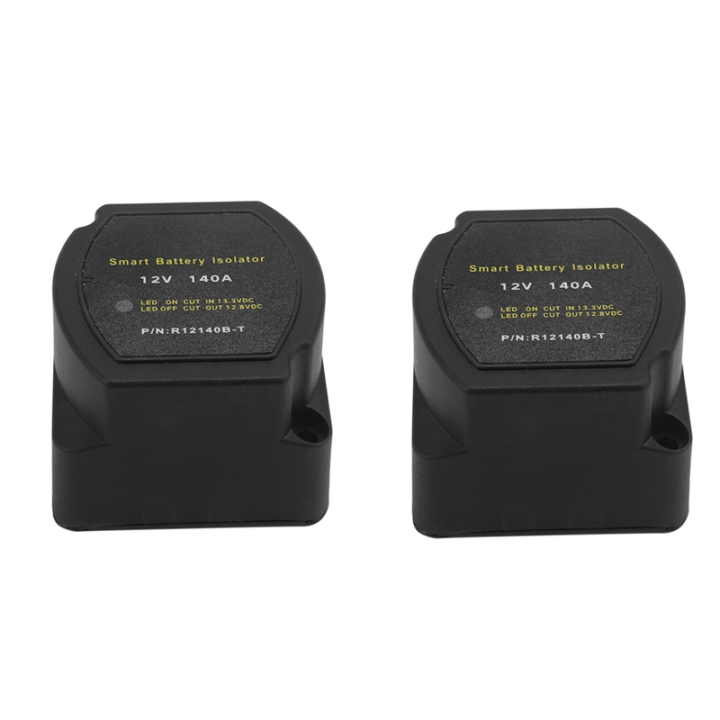 2PCS 12V 140A Voltage Sensitive Relay Battery Isolator Automatic ...