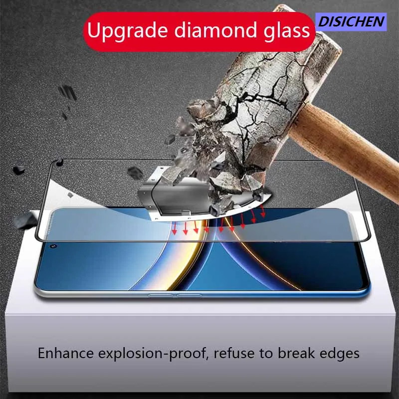 DISICHEN 【Buy One Get One Free】Olige Tempered Glass Film For Xiaomi ...