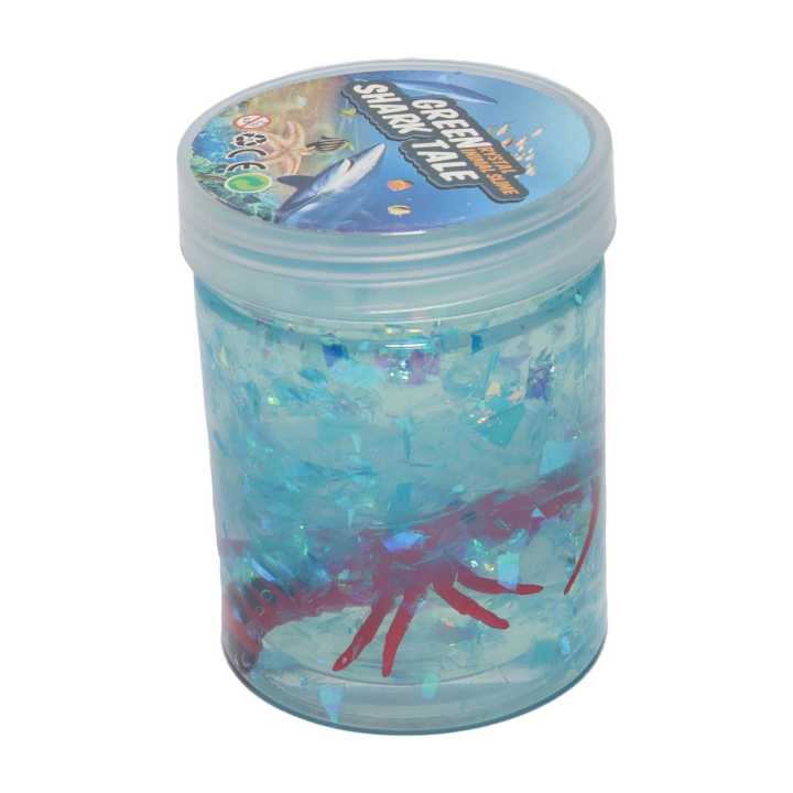 Green Color Ocean Theme Shark Tale Play Slime | Daraz.com.np