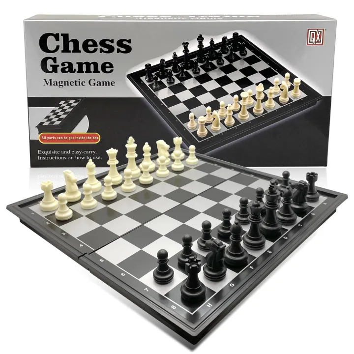 Magnetic Travel Chess Set With Folding Chess Board Educational Toys For ...