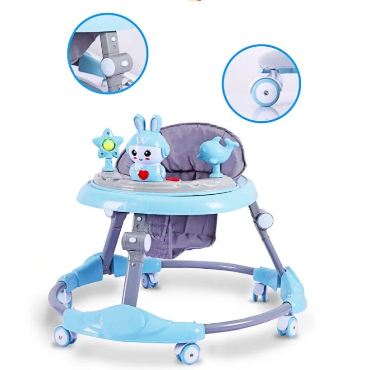 Round Baby Walker with Push Handle | Daraz.com.np