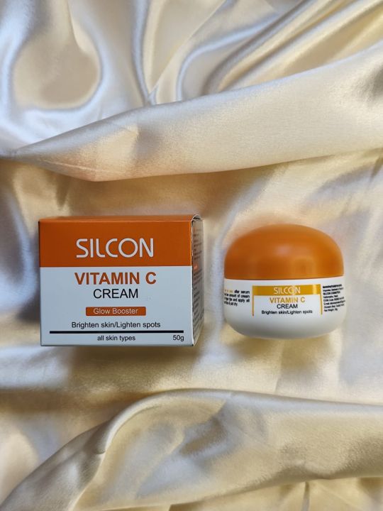 Silcon Vitamin C Glow Booster Cream | Brightening & Spot Lightening ...