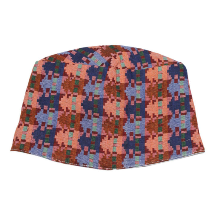 Mix Blue Nepali Dhaka Topi For Men | Daraz.com.np