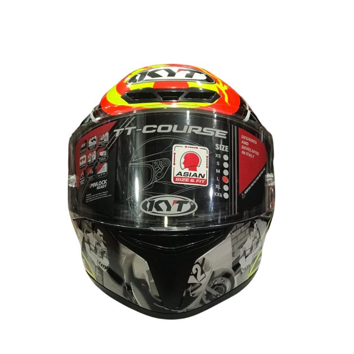 KYT TT-Course Full Face Helmet | Daraz.com.np
