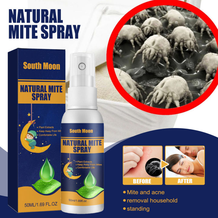 South Moon Mite Net Spray Home Bedroom Fabric Pillow Quilt Mite Spray ...