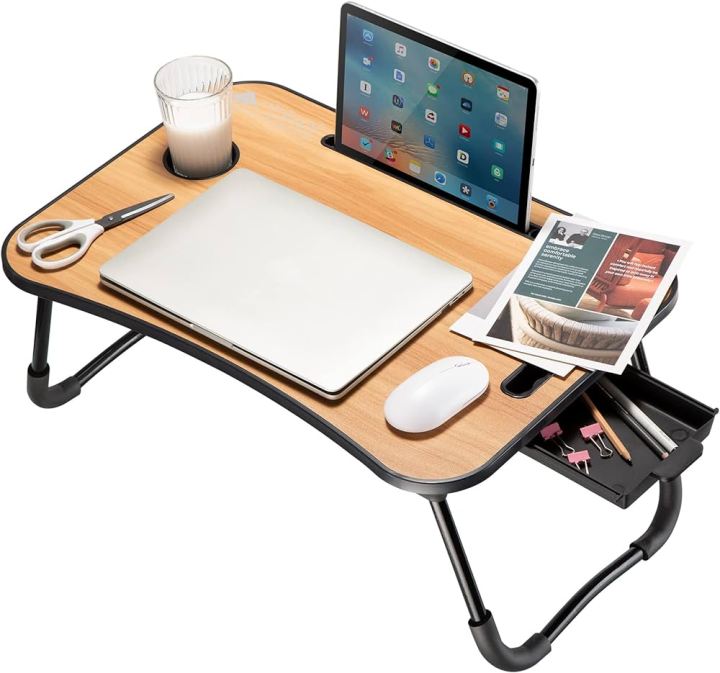 Multi-Purpose Bed Laptop and Study Table Foldable and Portable ...