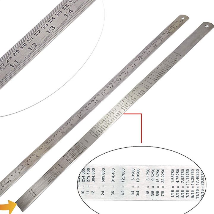 Steel Ruller/ Scale of 100 cms/ 40 Inch Iron Scale By Mitrata | Daraz ...