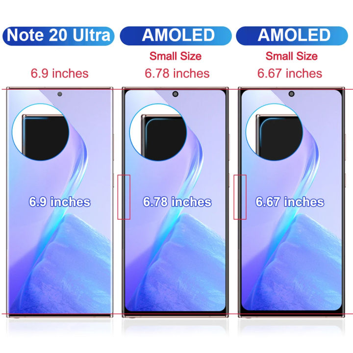 HOT Super Amoled Note 20 Ultra Display For Samsung Galaxy Note 20 Ultra ...