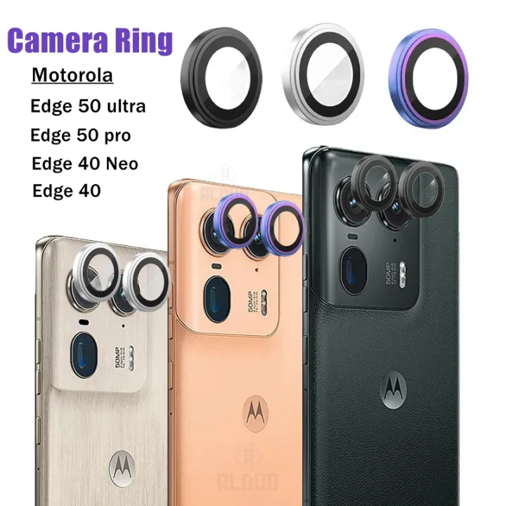 Metal Camera Lens Glass for Motorola Moto Edge 50 ultra , Edge 50 pro ...