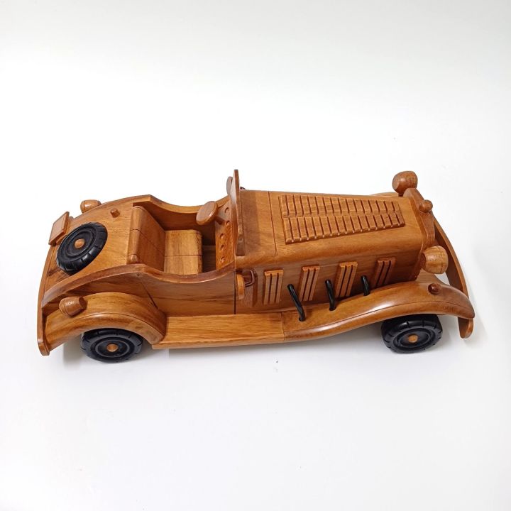 Hand Carved Wooden Car For Decor | Daraz.com.np