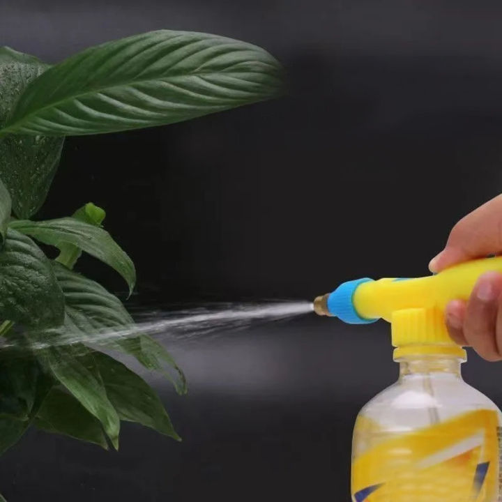 Manual High Pressure Air Pump Sprayer Adjustable Drink Bottle Spray ...