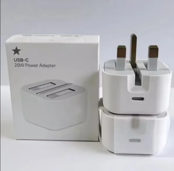 Apple 3 Pin 20W Power Adapter| Type C-C|For Apple and Android users ...