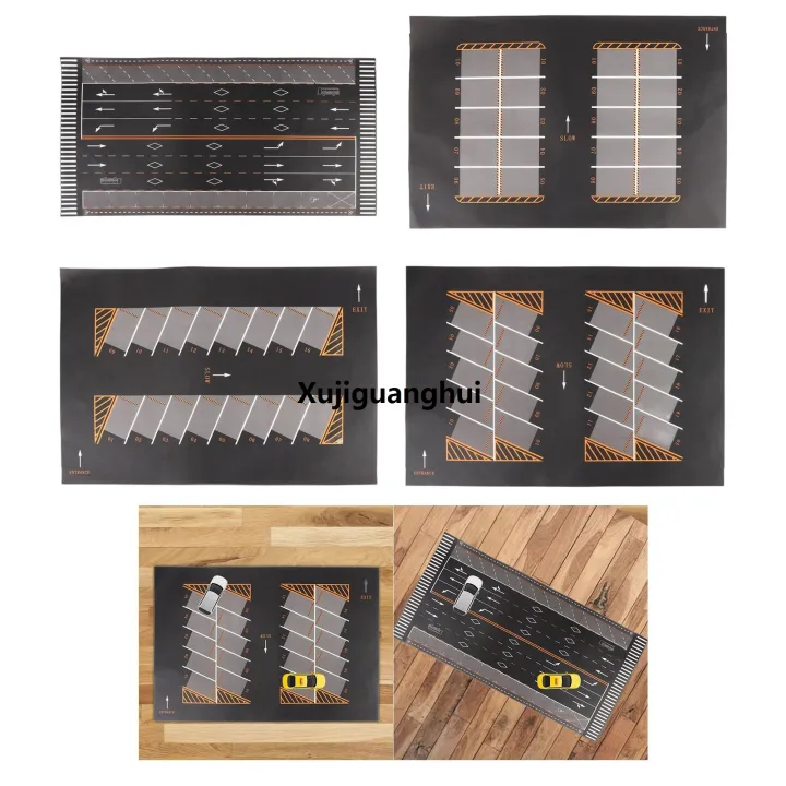 Xujiguanghui 1/64 Scale Parking Lot Mini Diecast Garage Non Slip Mouse PadHot Selling Scene ...