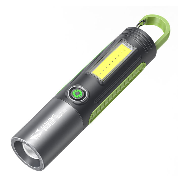 Smiling shark outdoor camping light long-range strong light lighting ...