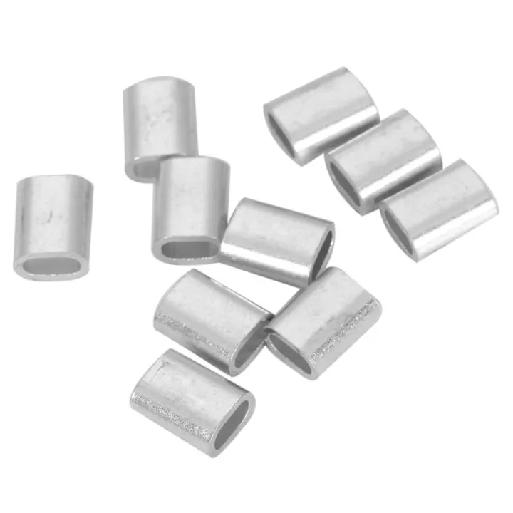 10 PCS 3mm Aluminium Alloy Wire Rope Ferrules | Daraz.com.np