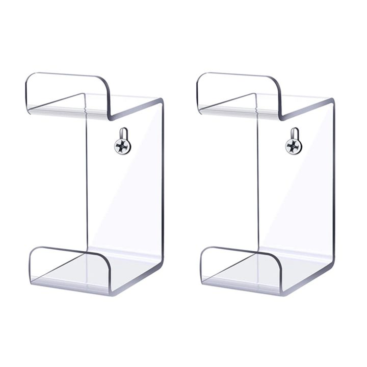 2X Universal Game Controller Holder Wall Mounted Headset Stand Hanger ...