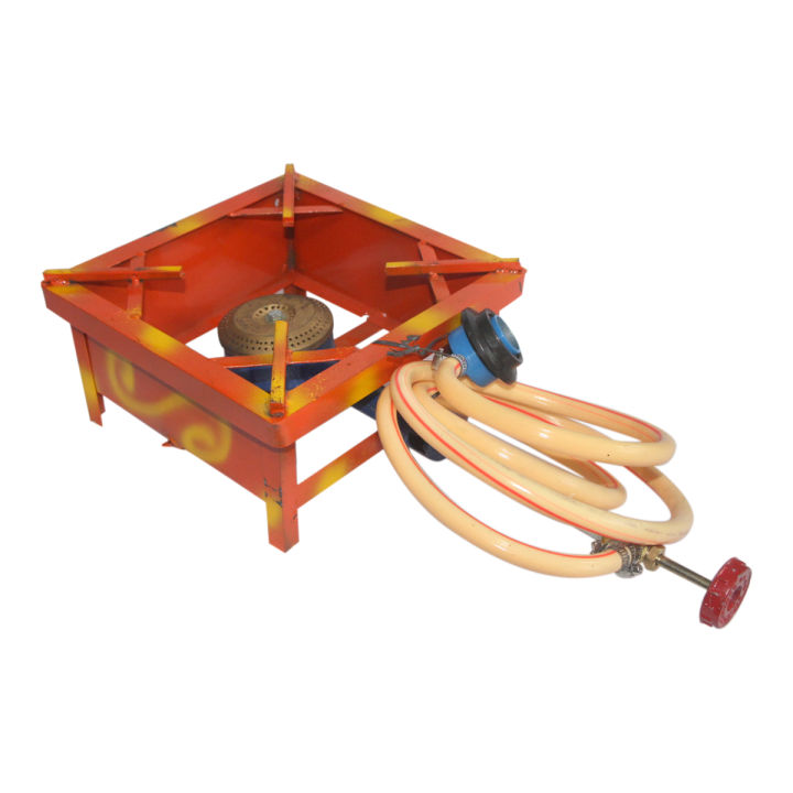 Iron High Pressure Gas Stove Bhatti Chulo Set 1 No 10/10 Inch | Daraz ...