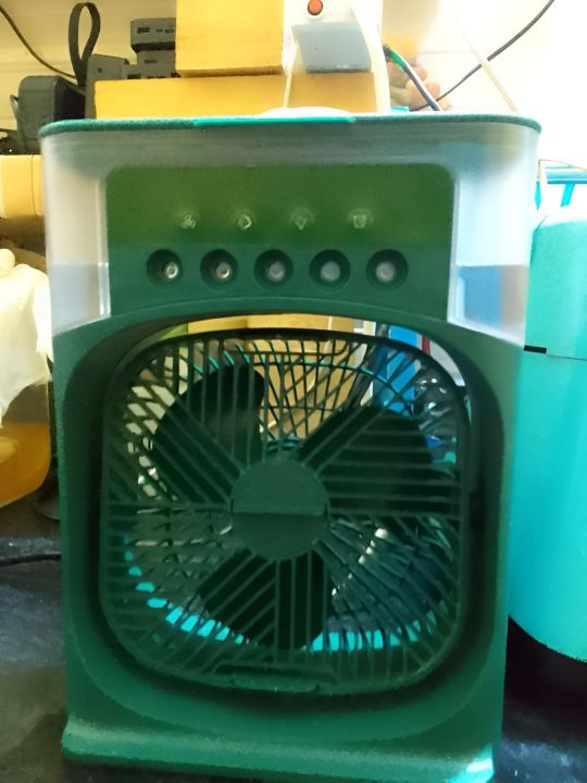 Mini Air Cooler Fan plus Humidifier - Air Conditioner With Water and ...