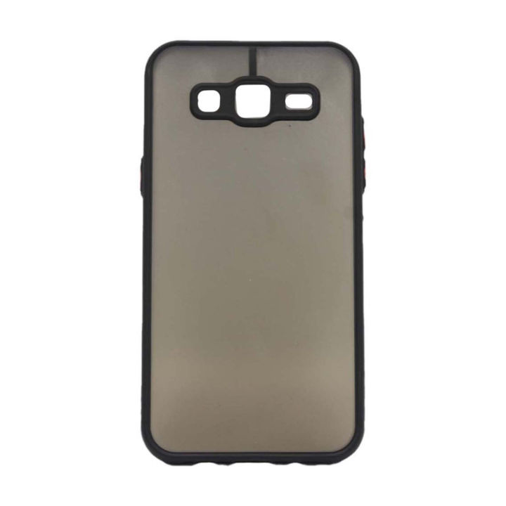 Samsung Galaxy J5 Border Transparent Bumped Cover | Daraz.com.np
