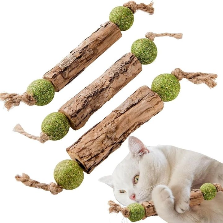 Stick Pure Natural Cat Teeth Cleaning Stick Catnip Toothpaste Cat Snack ...