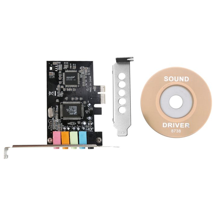 PCIe Sound Card 5.1 for PC with High Direct Sound Performance | Daraz ...