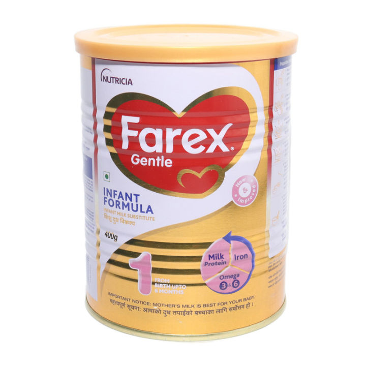 Farex Gentle (1) Infant Formula 400g | Daraz.com.np