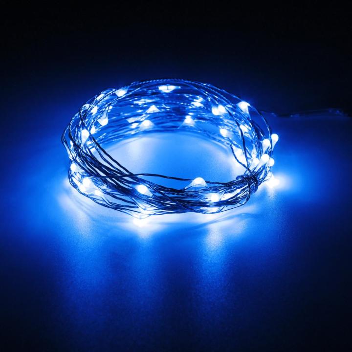 colorful 100 LED Copper Wire String Fairy Light Xmas Battery Powered ...