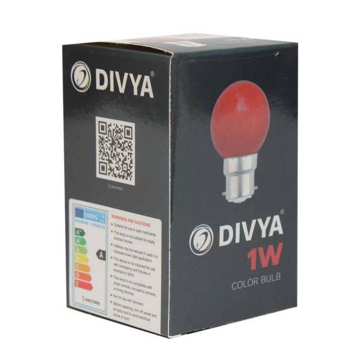 Divya Color Bulb 1W | Daraz.com.np