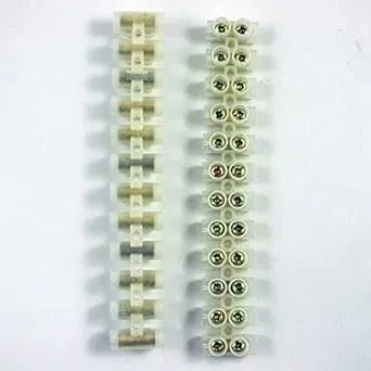 20A Electrical Screw Terminal Block Connector | 2–12 Way PCB / Wire ...