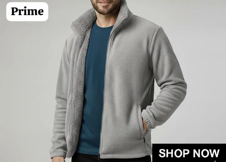 NEW Men’s Inside Fur Polar Fur Winter Jacket – Warm, Stylish ...