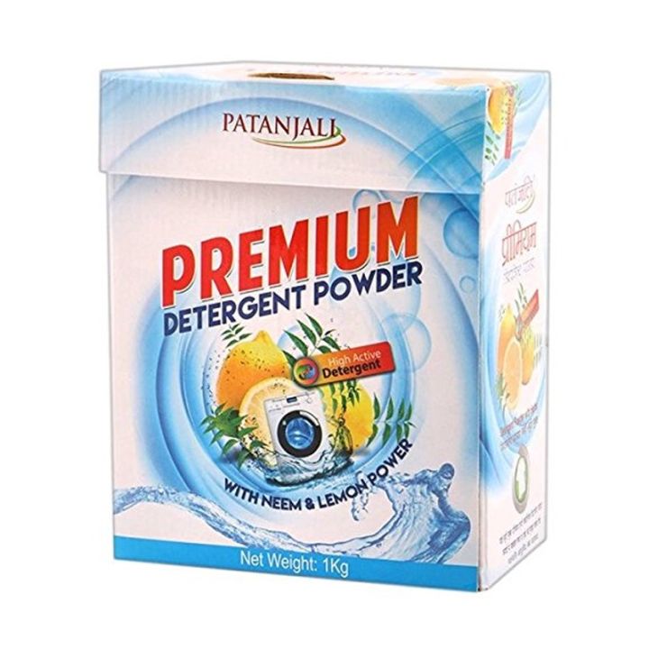Patanjali Premium Detergent Powder Neem & Lemon Box 1Kg | Daraz.com.np