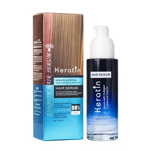 Keratin Hair Serum 80ml, Nutrition, Moisturizing & Smooth, Repair Hair Damaged E Bazzar | Daraz ...