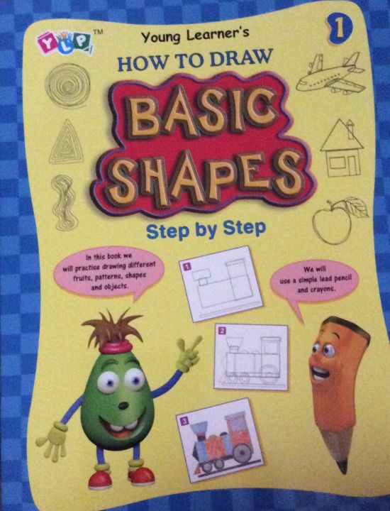Young Learner’s How To Draw Basic Shapes Step by Step-1 | Daraz.com.np