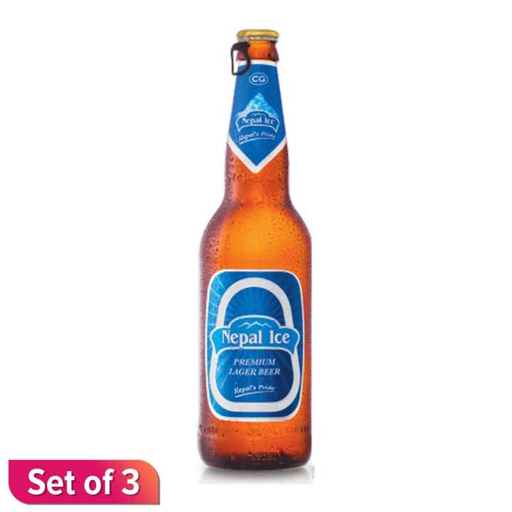 Nepal Ice Premium Lager Beer Set Of 3 500Ml | Daraz.com.np