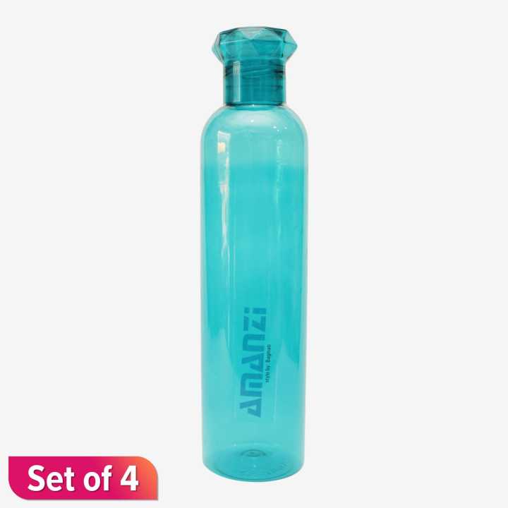 Blue Bagmati Amanzi Water Bottel 1L Set Of 4 | Daraz.com.np